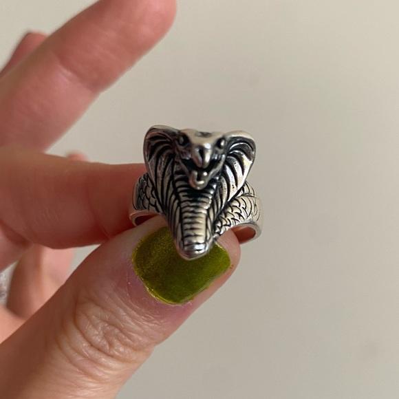 Jewelry | 925 Silver Cobra Snake Ring | Poshmark